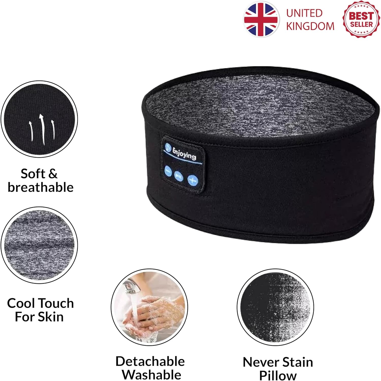 Wireless Sleeping Bluetooth Headband – Smart n Quirky